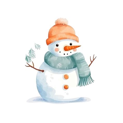 귀여운 재미있는 만화 눈사람 포스터 엽서 인쇄 그림 겨울 캐릭터 눈사람 만화 겨울 Png 일러스트 및 이미지 에 대한 무료