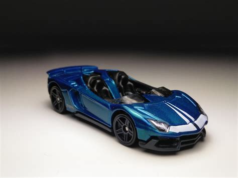 Lamborghini Aventador J Blue Hot Wheels (custom Plastic Wheels) - Etsy