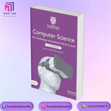 cambridge as and a level computer science coursebook 2nd edition bookone pk