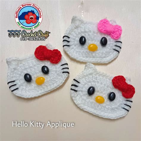 How To Crochet Hello Kitty Face At Abbie Lyndsey Blog
