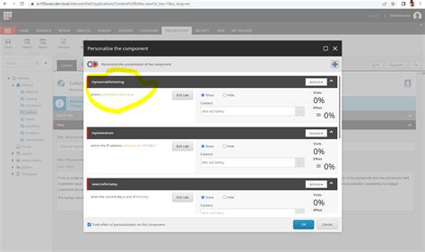 Sitecore Personalization Rule Mass Insert Feature