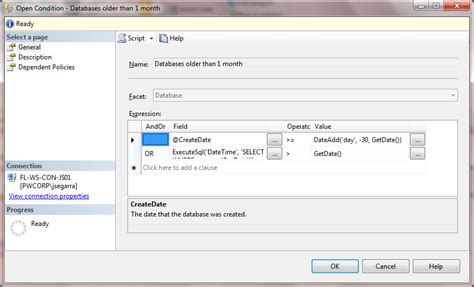 Expiring Databases And Policy Based Management Sqlservercentral
