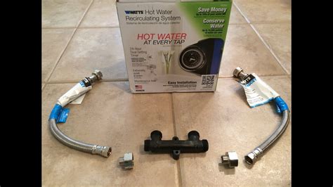 How To Install A Hot Water Recirculation Pump Part 2 Sensor Valve Youtube Pumps