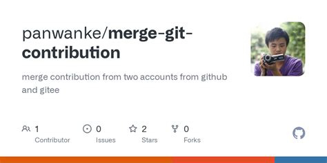 GitHub Panwanke Merge Git Contribution Merge Contribution From Two