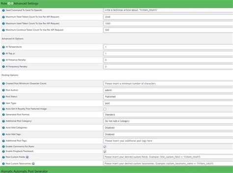 aiomatic ai content generator for wordpress using open ai s gpt 3 api wp solver