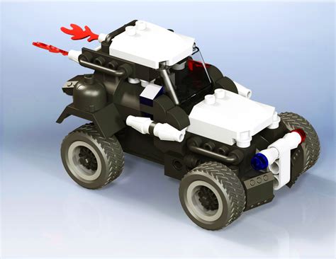 Джип LEGO - Чертежи, 3D Модели, Проекты, Разное