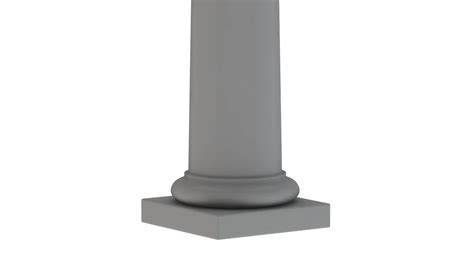 Tuscan Column 3d Model By Frezzy