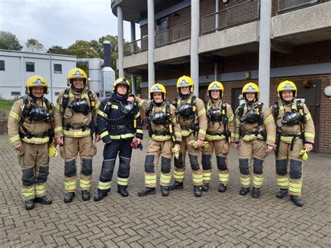 New Recruits Complete Firefighter Training With A Graduation Ceremony Hampshire And Isle Of