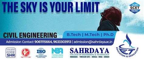 sahrdaya college of engineering and technology we promote character