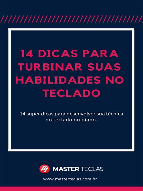 14 Dicas Para Turbinar Suas Habilidades No Teclado Pdf Acorde Música Notação Musical