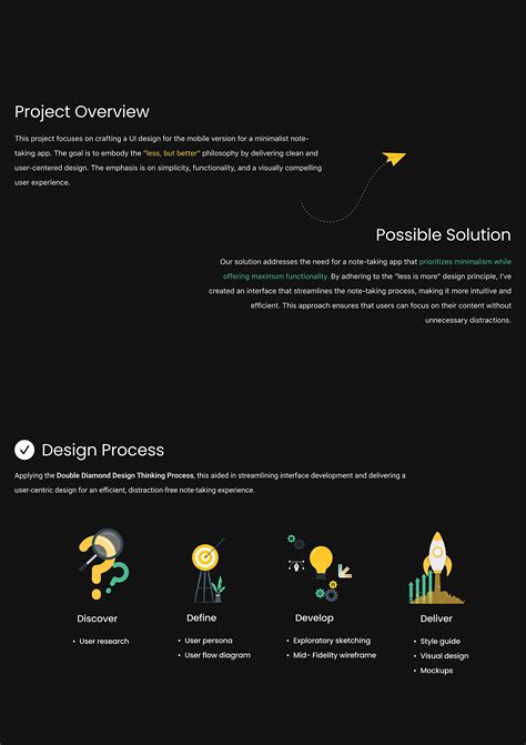 Memo Note Taking App UI Case Study Behance