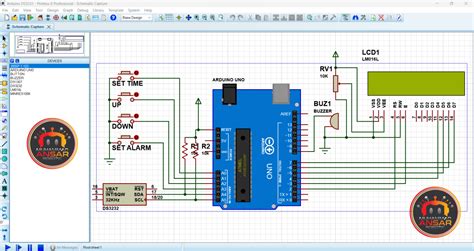 Real Time Clock With Alarm Using Arduino And Rtc Ds3231 Ma Robotic