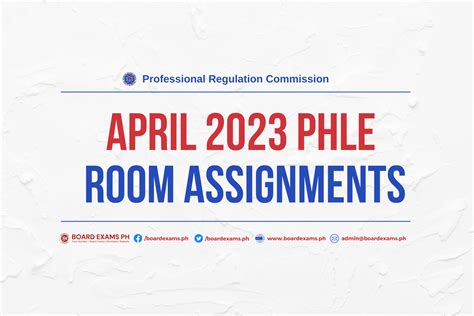prc room assignment 2024 bobina emelina