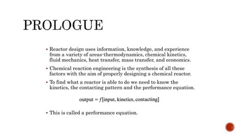 Design Of Homogeneous Reactors 1 Pptx