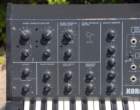 MATRIXSYNTH Vintage Korg MS 10 Monophonic Analog Synthesizer SN 135659