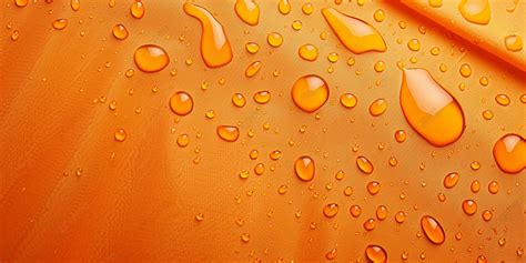 오렌지 배경에 3d 다채로운 물방울 3d 다채로운 물방울 주황색 배경에 물방울 배경 일러스트 및 사진 무료 다운로드