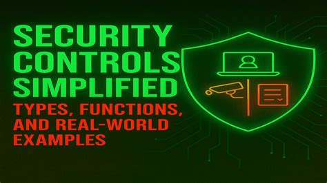 Security Controls Simplified Types Functions And Real World Examples