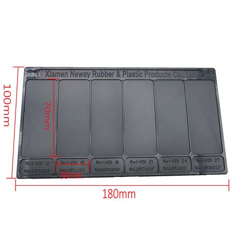Vdi 3400 Texture Card And Spi Spe Finish Card For Plastics