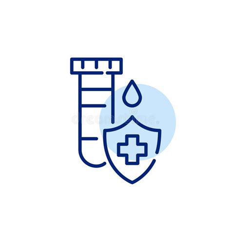 Blood Test Laboratory Tube Medical Insurance Coverage Pixel Perfect