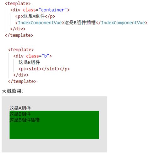 vue 的插槽和vue 插槽的区别 打怪升级小妮子 博客园