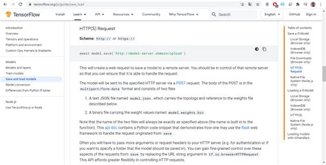 save and load model with whole features as json like tf js · issue 1178 · ml5js ml5 library