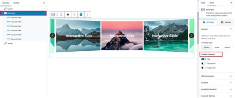 Visibility Elements Gutslider