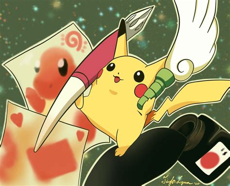 Pikachu Illustrator By Taylorlynn04art On Deviantart