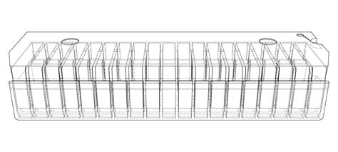 Black And White Microchip Royalty Free Vector Image