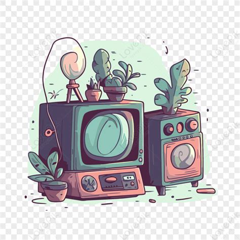티비 쇼 벡터만화클립 아트상표 Png 일러스트 무료 다운로드 Lovepik