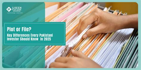 plot vs file differences pakistani investors should know