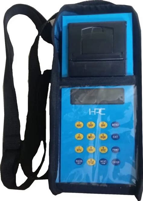 Semi Automatic Hpc Hendheld Billing Machine For Hotel 9 At Rs 10200 In Gandhinagar