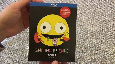Smiling Friends Season 1 Blu Ray Unboxing Youtube