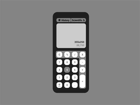 DailyUI 4 Calculator By Josh Peterson On Dribbble