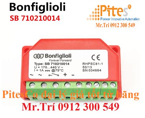 Bonfiglioli Sb 710210014 Motor Rectifier Sb 710210014 Bonfiglioli Việt Nam