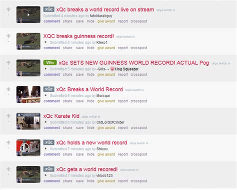 Lsf Sets New World Record For Most Consecutive Clip Chimps Rlivestreamfail