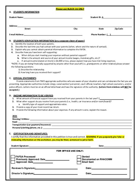Fillable Online Determining Your Dependency Status Fax Email Print Pdffiller