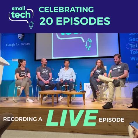 טעימה מאירוע הלייב שלנו בינתיים הספקנו כבר להקליט פרק חדש שייצא מחר… Small Tech Podcast