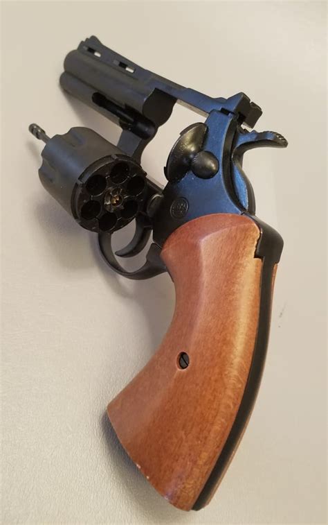 Colt Python 357 Magnum Police Full Metal Replica Blank Firing Pistol