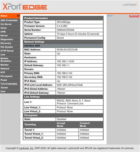 Configuration And Setup Xport Edge