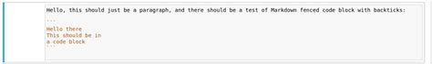 Jupyter Notebook Markdown And Fenced Code Blocks Stack Overflow