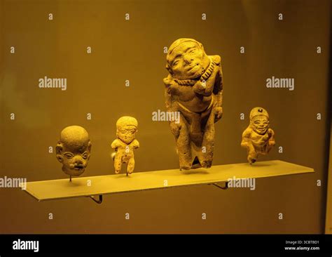 Artifacts From Pre Columbian Cultures Showcasing Intricate Designs In A
