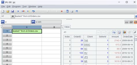 告别数据库束缚！用esproc在 Csv 文件上执行 Sql Csdn博客