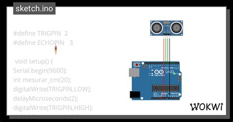 Distancia Wokwi Esp32 Stm32 Arduino Simulator