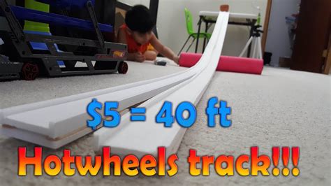 Diy Hot Wheels Track Youtube