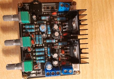 Stereo Amplifier Circuit With Tda2030 With Tone Controls Xtronic