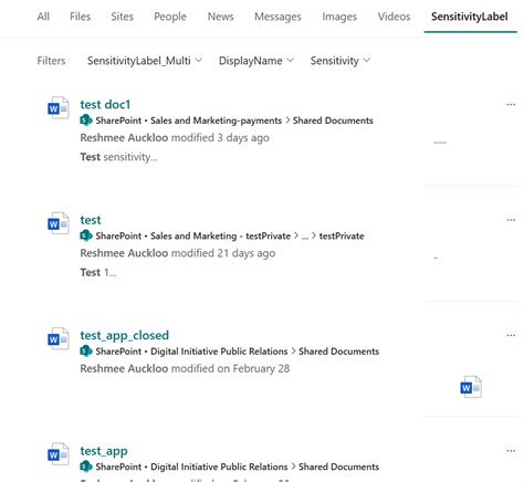 Searching Sensitivity Labels In Sharepoint Blog About Anything