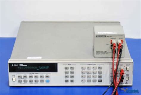 Agilent 3458A 8 5 Digit Multimeter With 1000V AC RMS Option Calibrated Keysight EBay