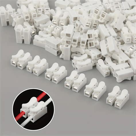 Push Type Quick Cable Connector 50 Pieces Industrial Electrical Butt