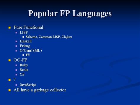 Introduction To Functional Programming Part 1 The Basic